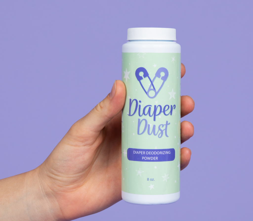 How to Get Rid of Diaper Odor using Diaper Dust